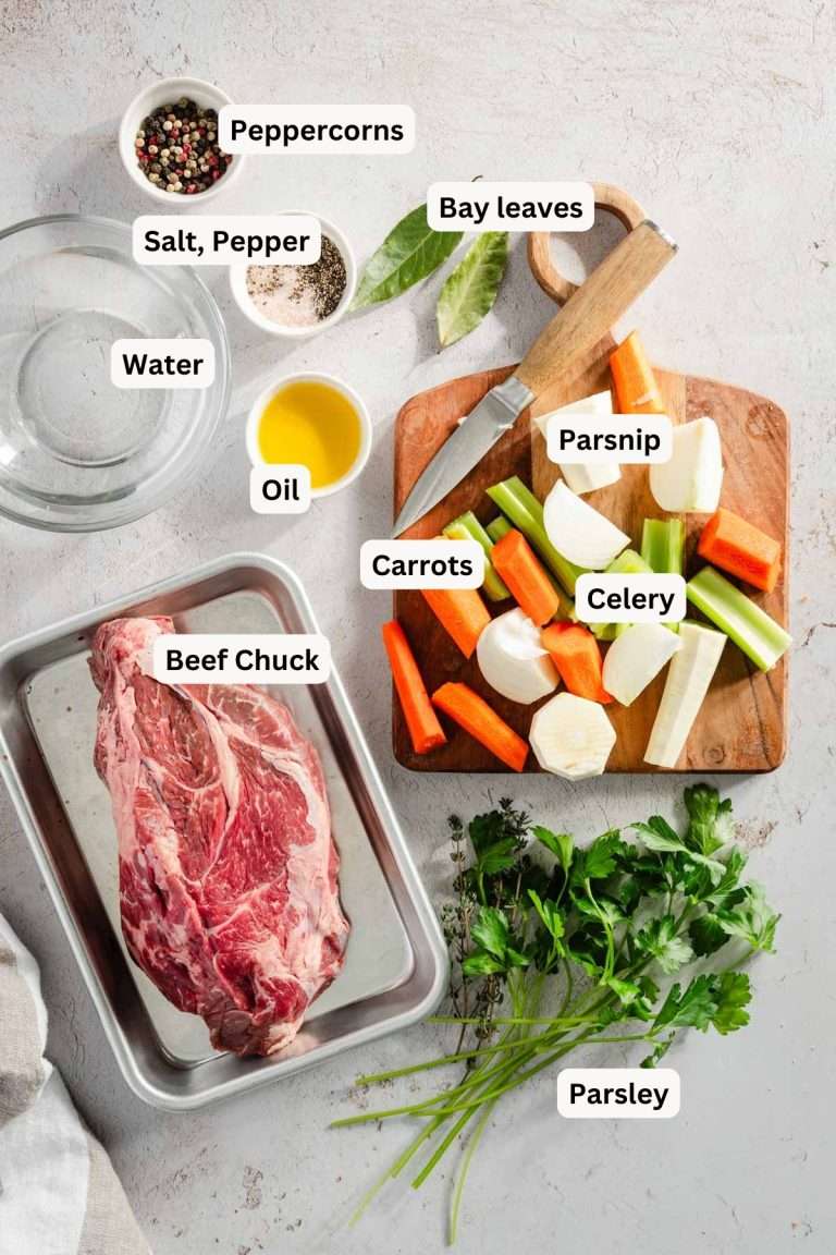 Beef Broth Recipe, No Beef Bones - My Omni Kitchen