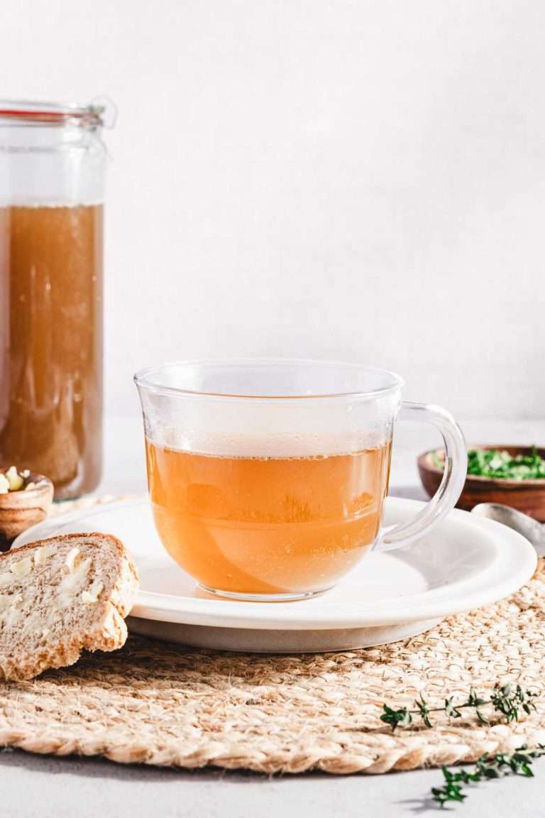 Beef Broth Recipe, No Beef Bones - My Omni Kitchen