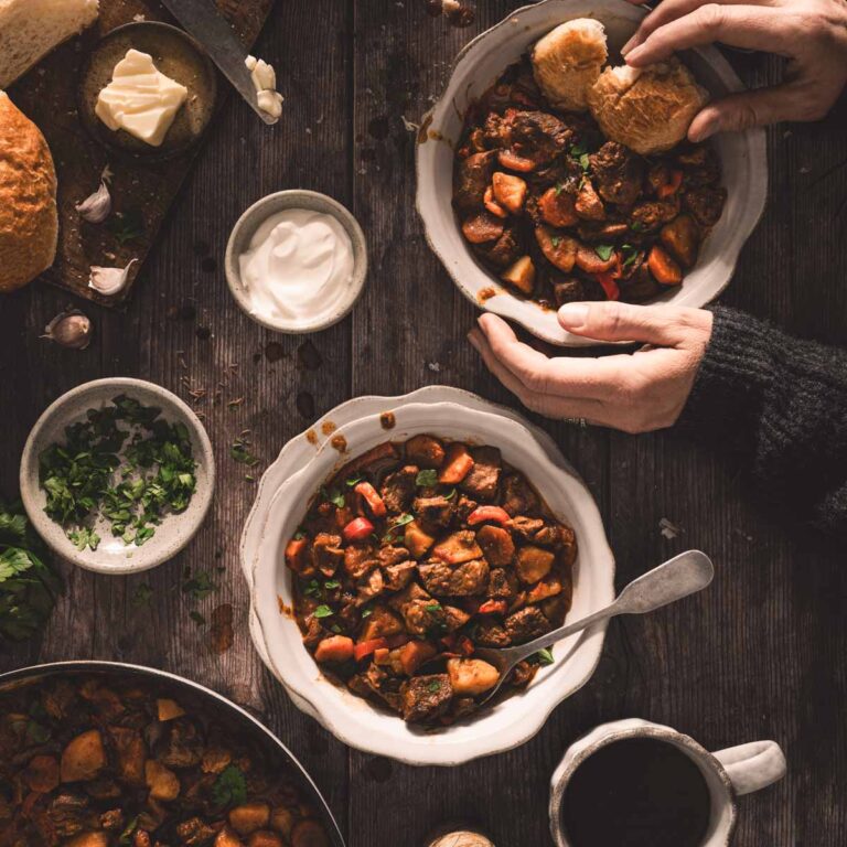 How to make authentic Polish Beef Goulash Stew Recipe