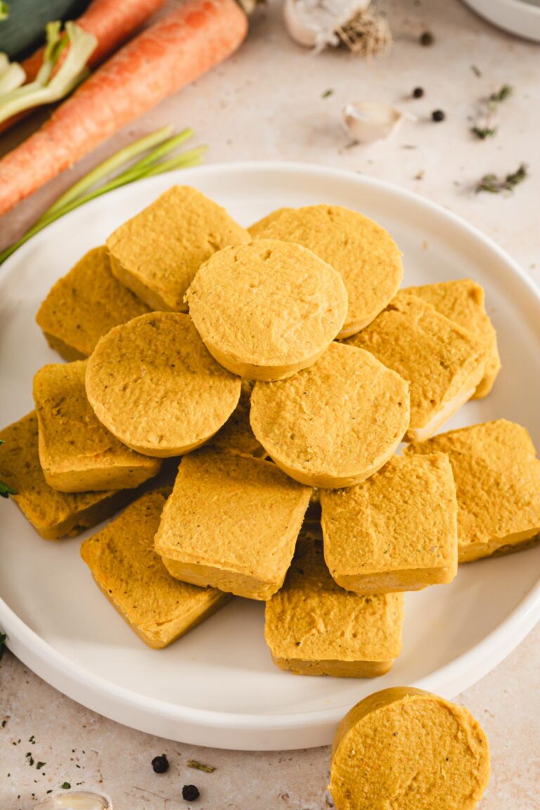 Homemade chicken bouillon cubes