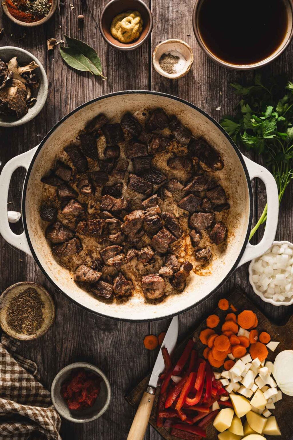 How to make authentic Polish Beef Goulash Stew Recipe