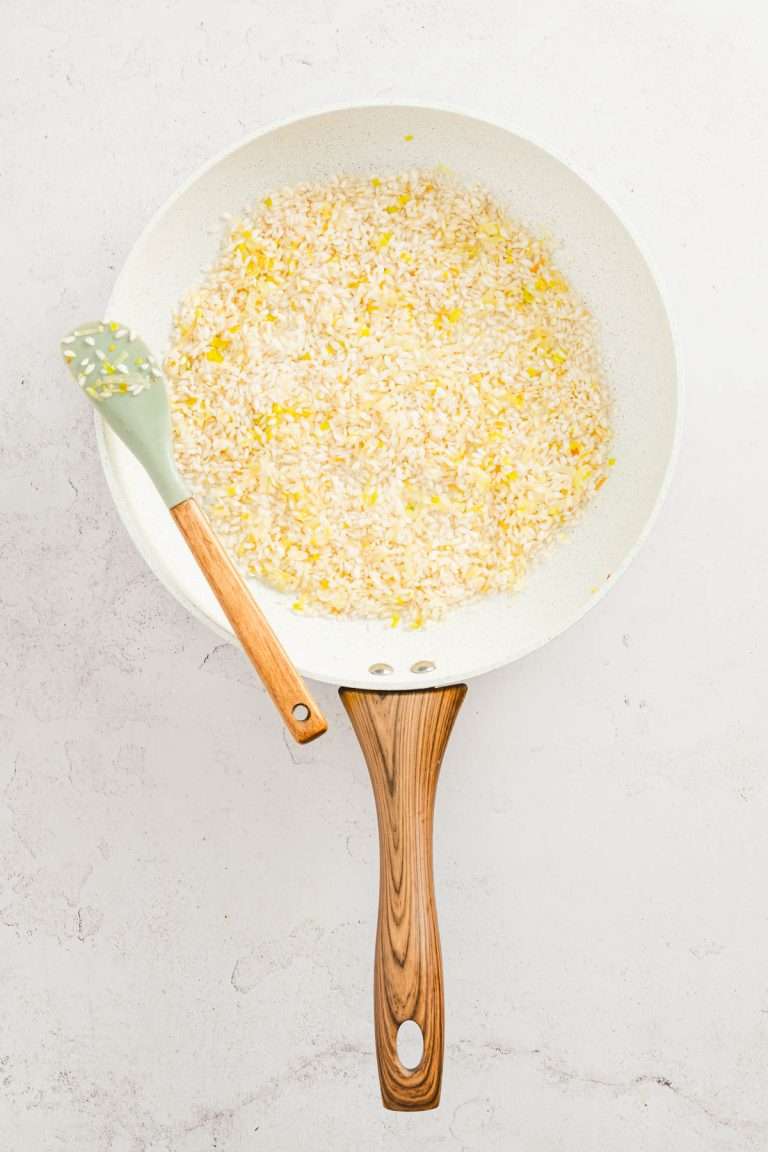 Creamy Green Bean Risotto with Bacon - My Omni Kitchen