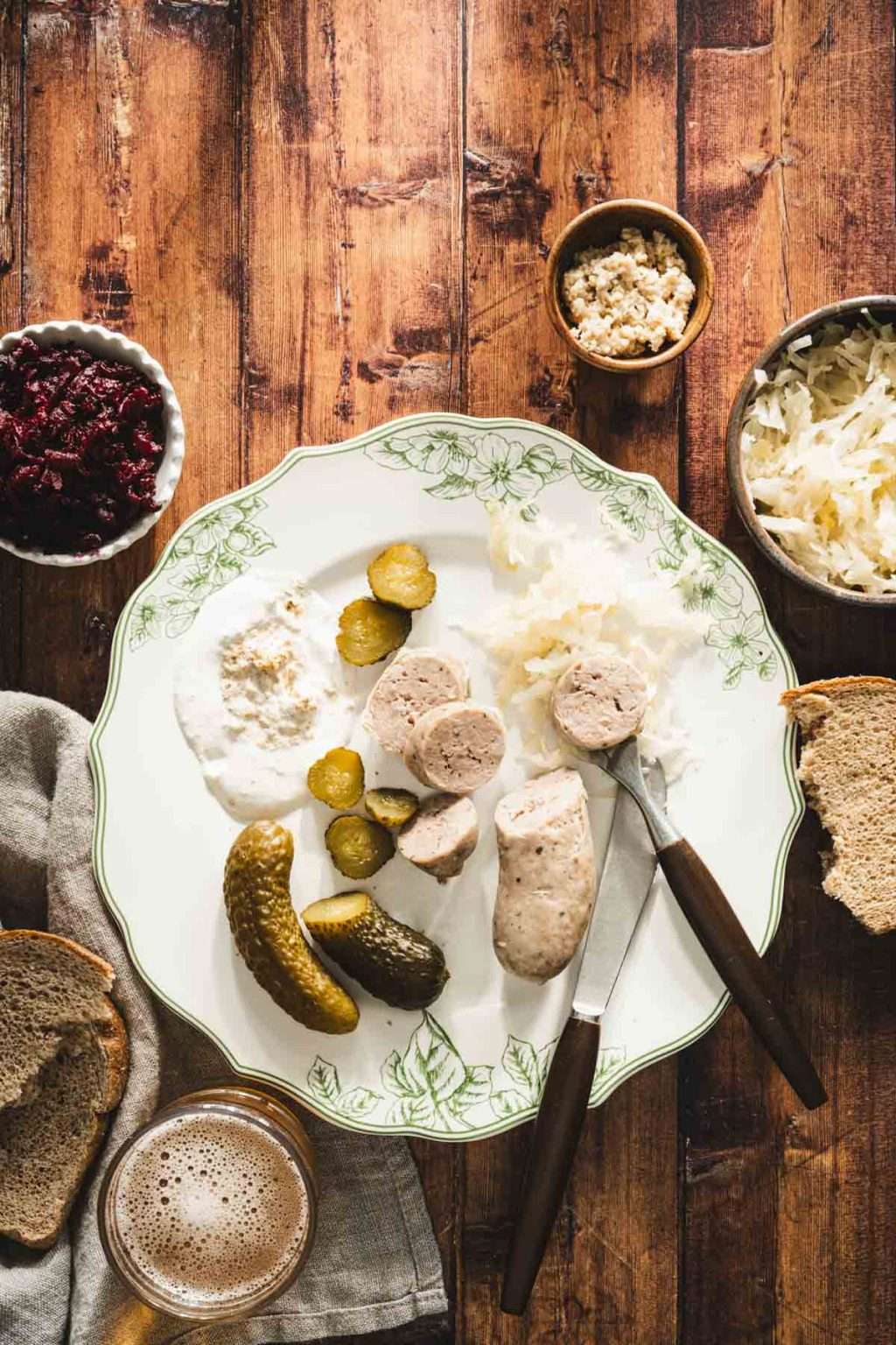 Polish White Sausage - Biała Kiełbasa - My Omni Kitchen