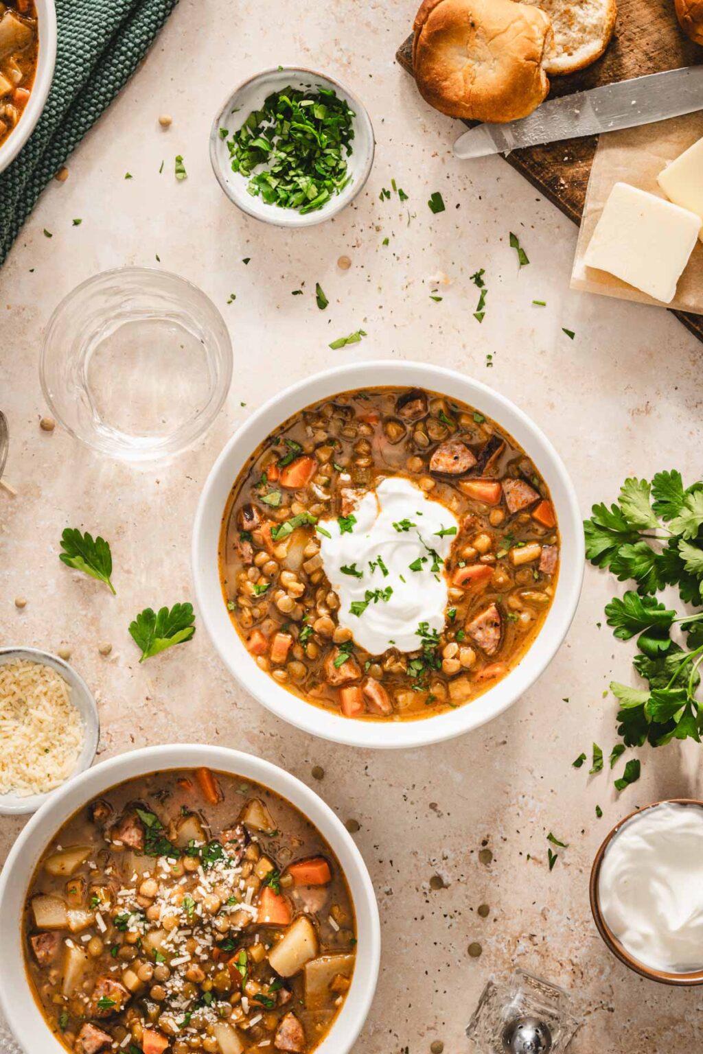 Zupa Soczewicowa - Polish Lentil Soup Recipe - My Omni Kitchen