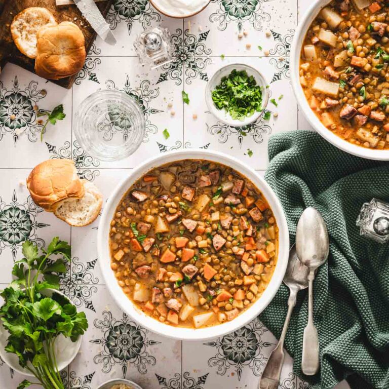Zupa Soczewicowa - Polish Lentil Soup Recipe - My Omni Kitchen