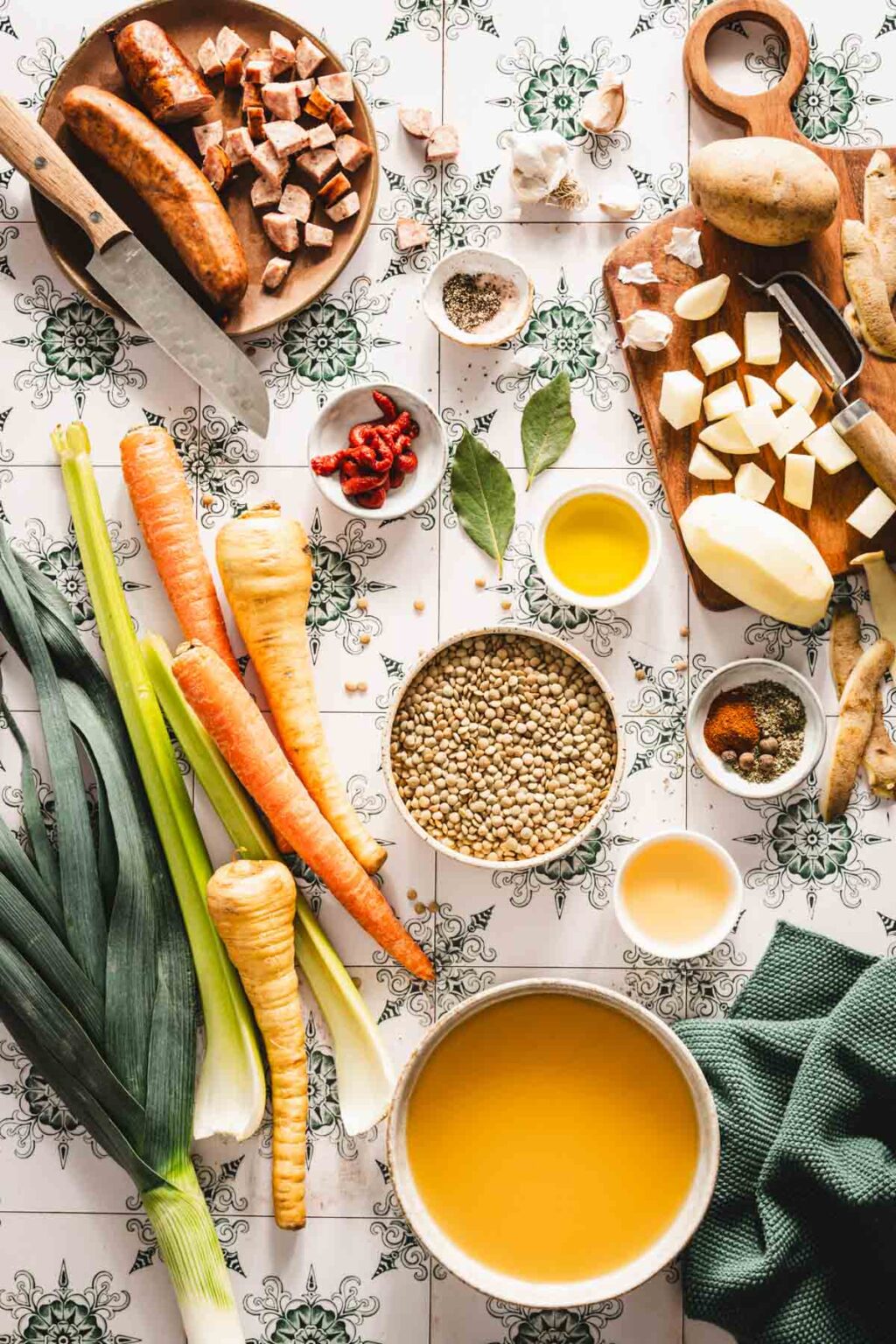 Zupa Soczewicowa - Polish Lentil Soup Recipe - My Omni Kitchen