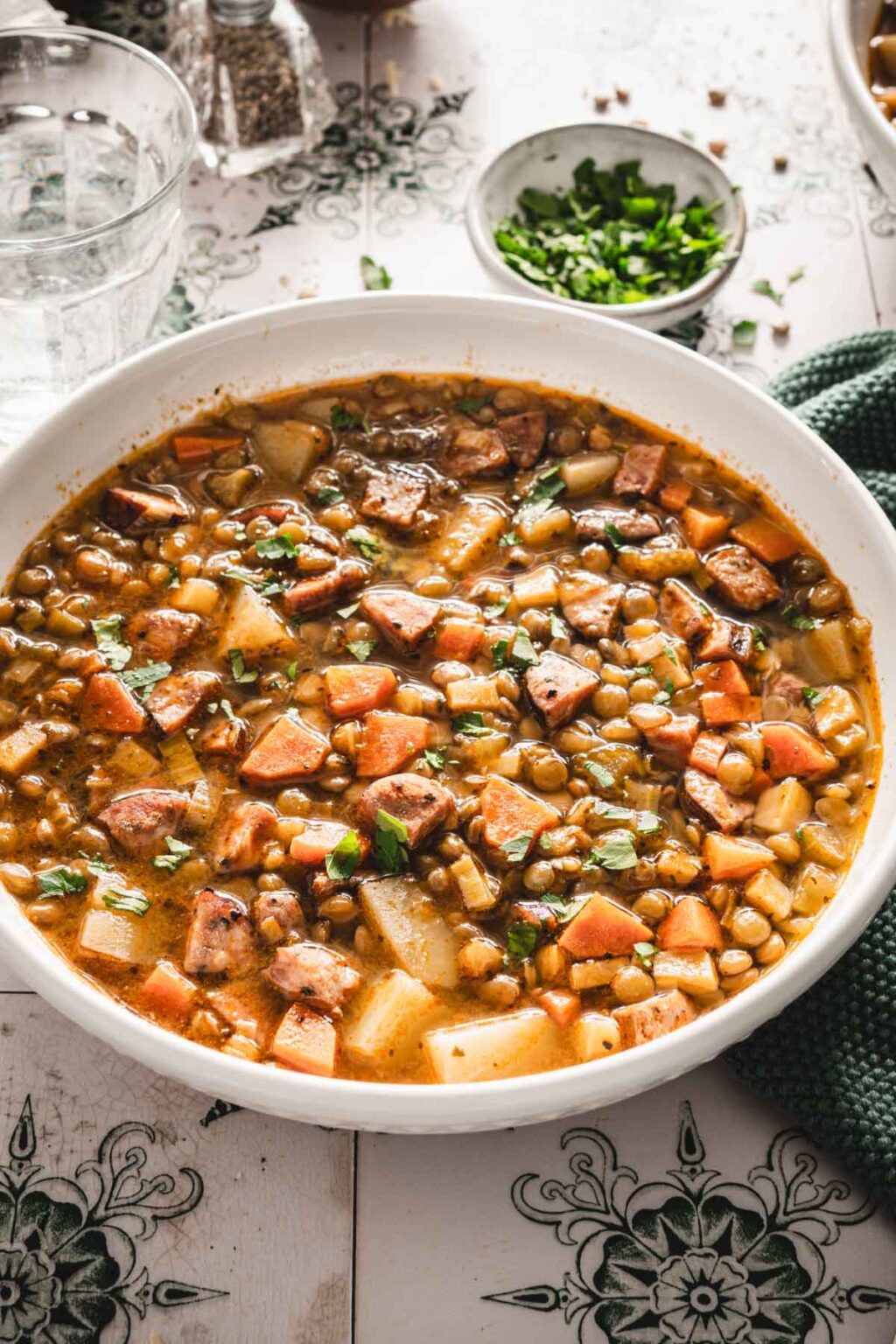 Zupa Soczewicowa - Polish Lentil Soup Recipe - My Omni Kitchen