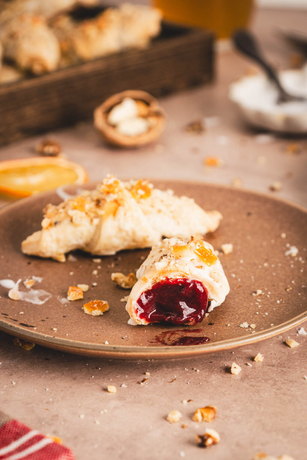 Easy Polish Rogaliki Recipe - Rugelach Cookies