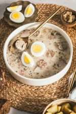 Polish Sour Rye Soup Recipe - Zurek - My Omni Kitchen
